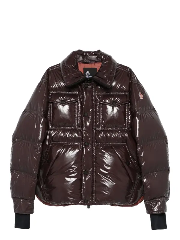 Moncler Tecka Jacket - Brown