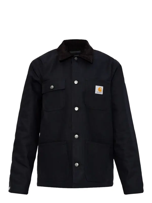 Carhartt Work In Progress Logo-patch Shirt Jacket - Black