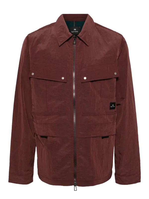 Paul Smith Zip-up Jacket - Red