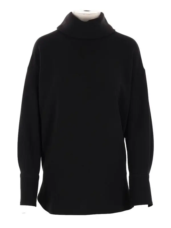 Alberto Biani High-neck Jumper - Black