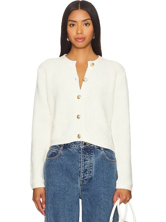 Steve Madden Fantino Cardigan - Antique White