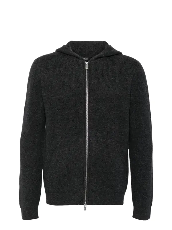 Theory Zip-fastening Hoodie - Grey