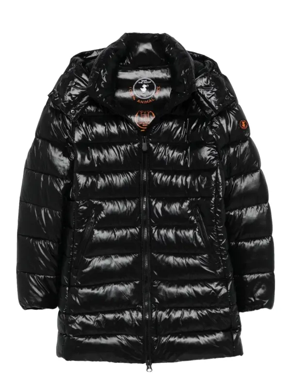 SAVE THE DUCK Marjorie Puffer Coat - Black
