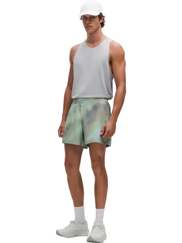Lululemon Pace Breaker Lined Short - Chroma Drift Green