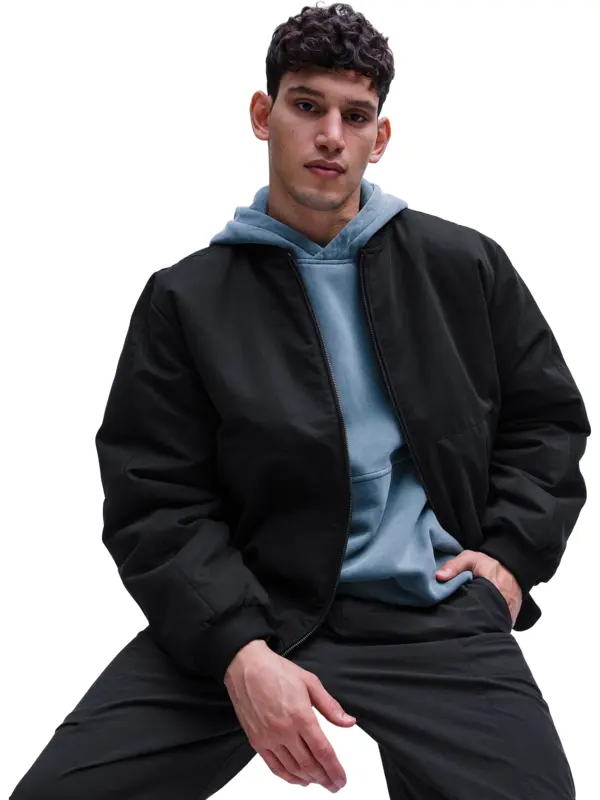Lululemon Reversible Insulated Bomber Jacket - Black