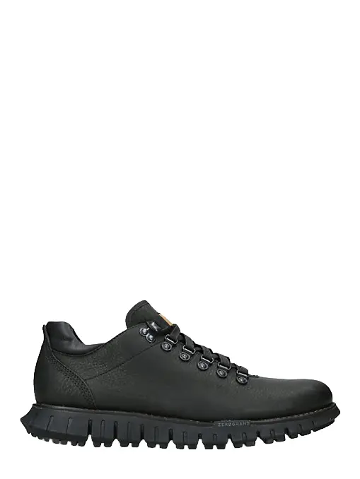 Cole Haan Zerøgrand Waterproof Leather Hiking Boots - Black