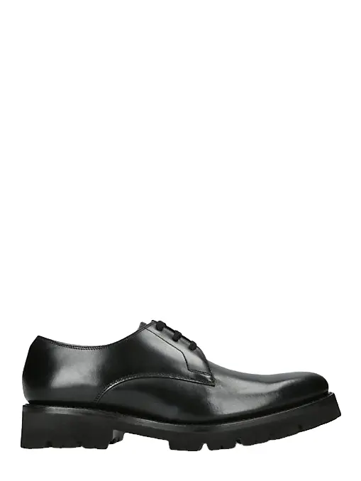 Grenson Gardener Lace-up Derby Shoes - Black