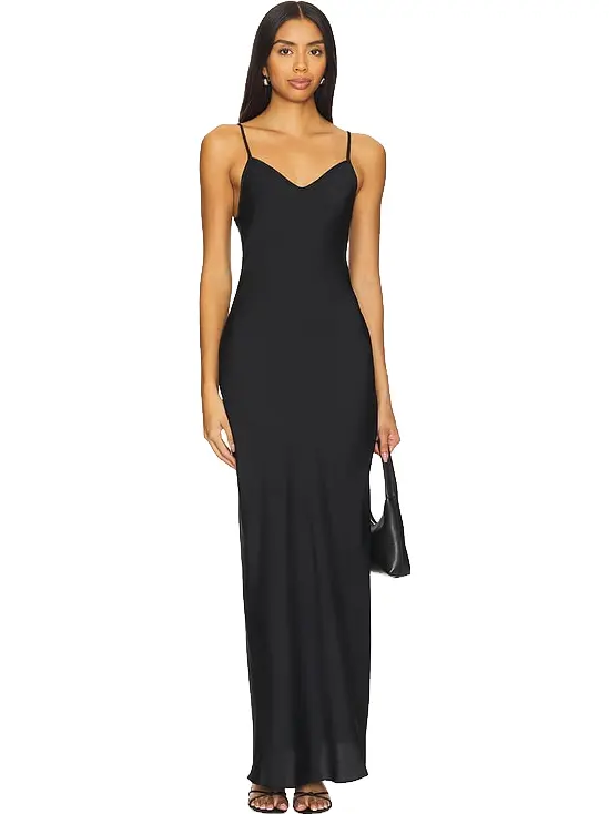 All Saints Bryony Maxi Dress - Black