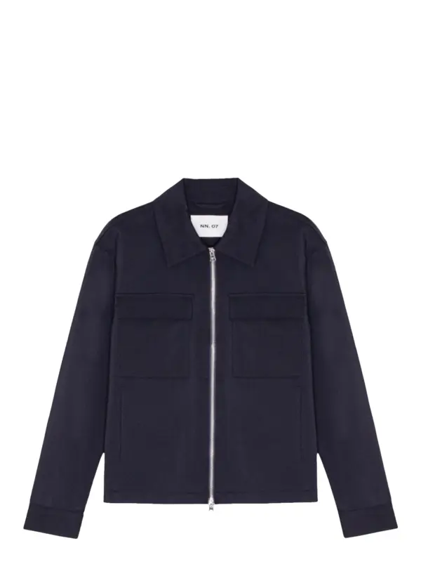 Nn07 Alban Jacket - Blue