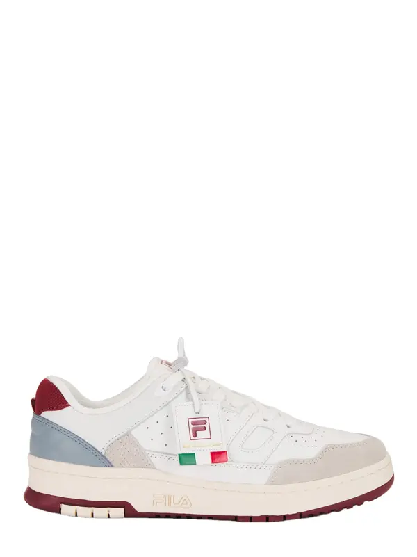 FILA Rissmo Low Lux Sneakers - White  Ecru  & Syrah