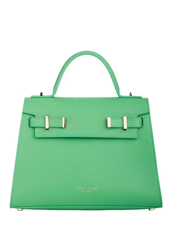 TEDDY BLAKE Ava Dollarino 11 Top Handle Bag - Mintgreen