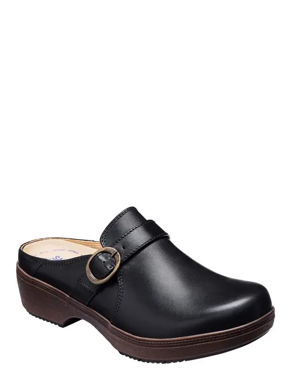 Samuel Hubbard Cascade Clogs - Black Leather