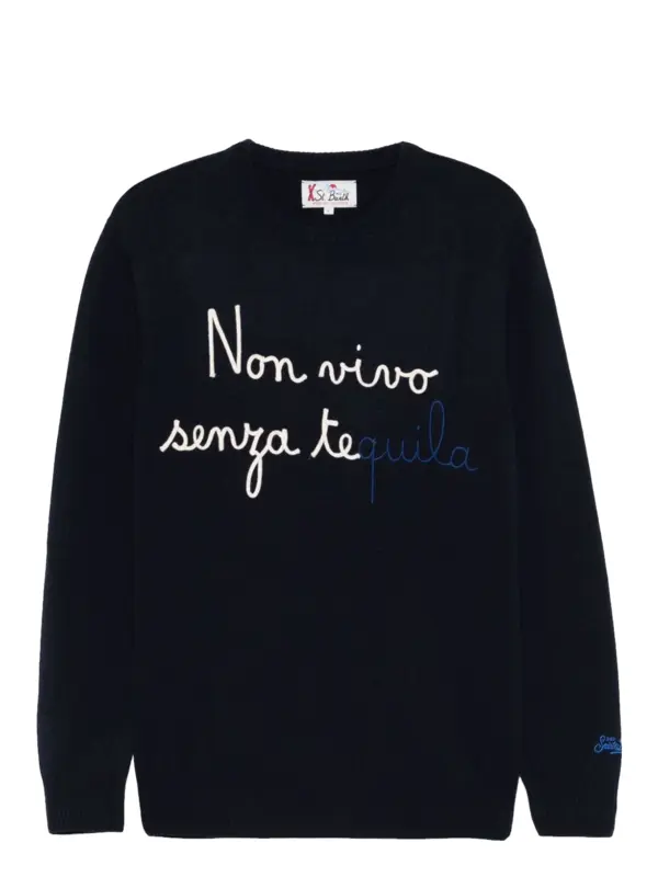 MC2 SAINT BARTH Heron Sweater - Blue