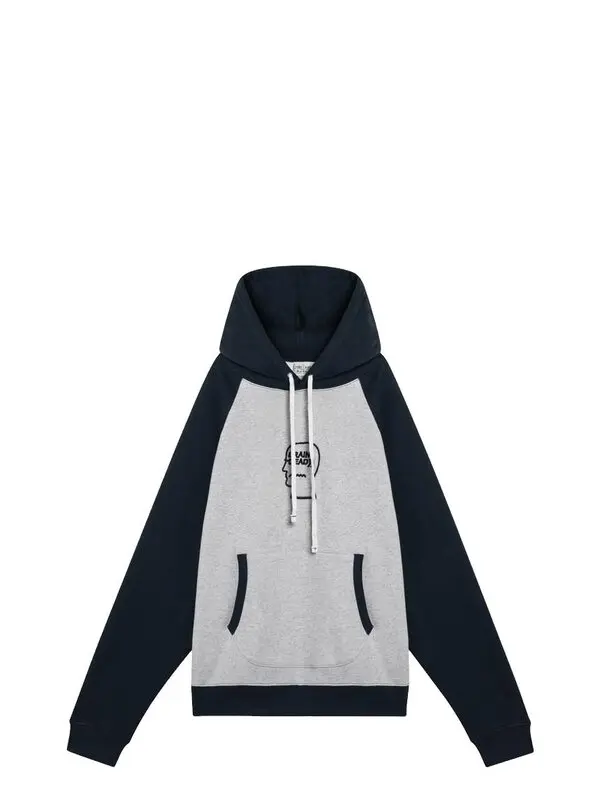 BRAIN DEAD Cotton Hoodie - Blue