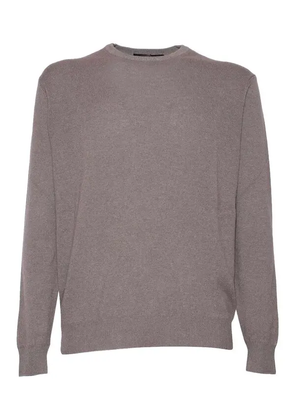 PHI FDL Crewneck Sweater - Brown