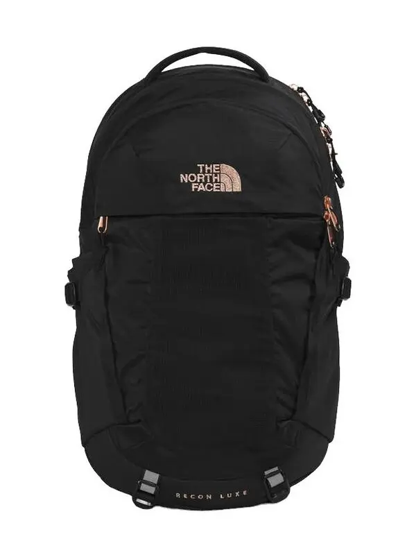 The North Face Recon Luxe Backpack - Tnf Black/ Burnt Coral-npf