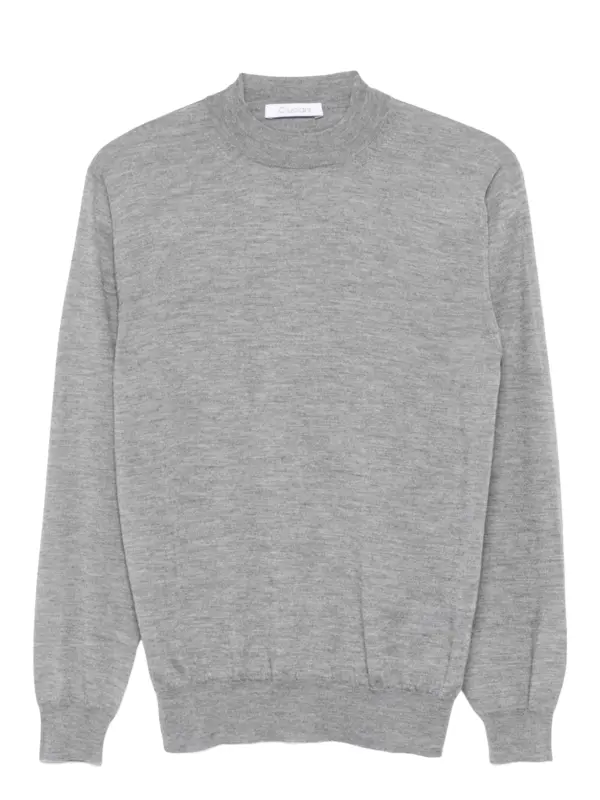 CRUCIANI Fine-knit Sweater - Grey
