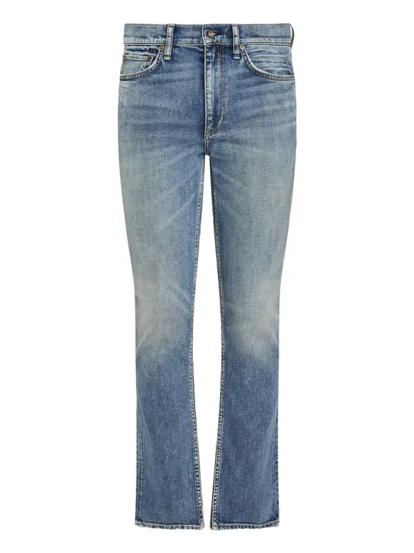 Rag & Bone Fit 2 Authentic Stretch Denim Jeans - Mid Denim