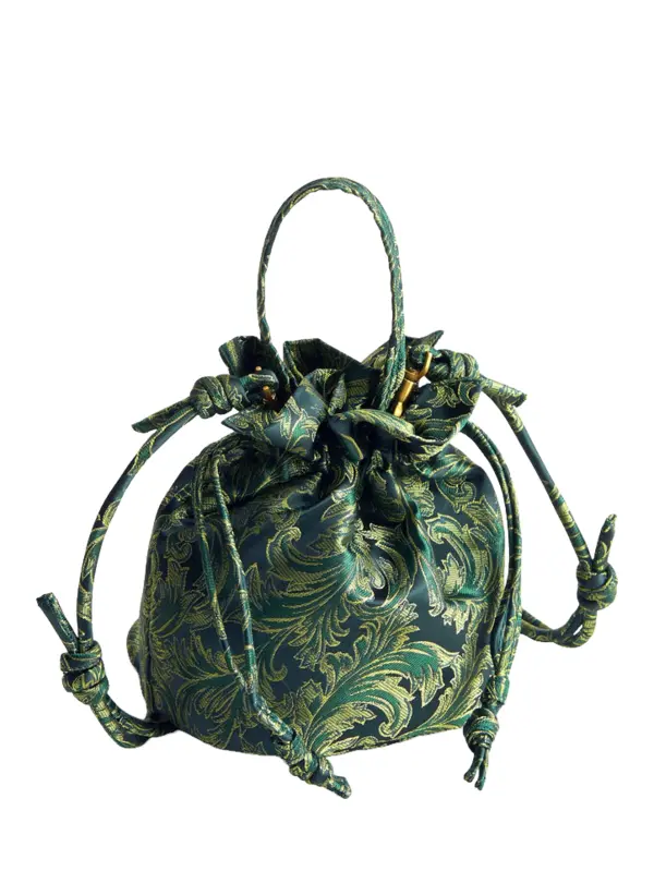 VERA BRADLEY Tilden Drawstring Crossbody Bag - Green