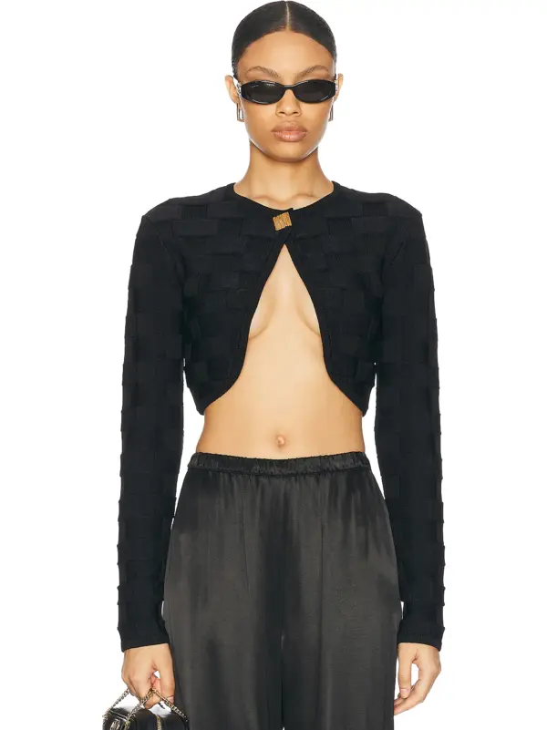 Tove Tijen Knit Top - Black