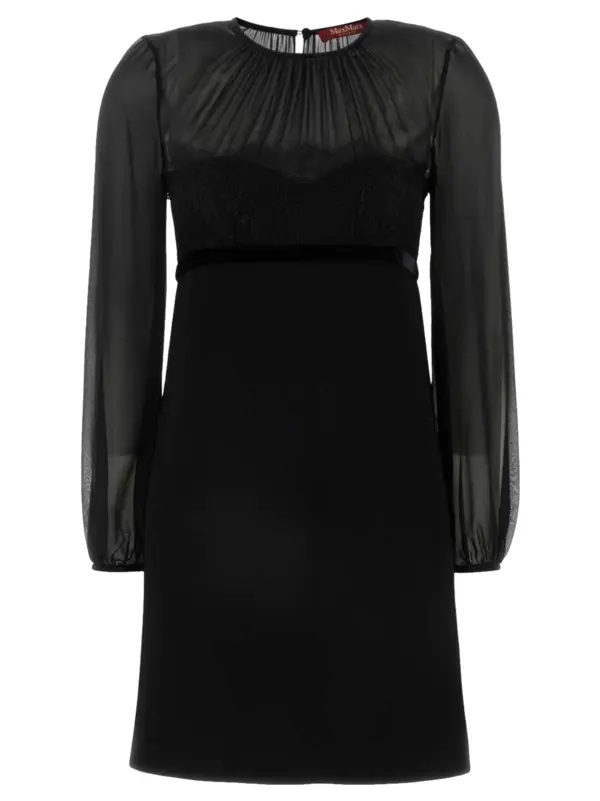 Max Mara Jader Mini Dress - Black