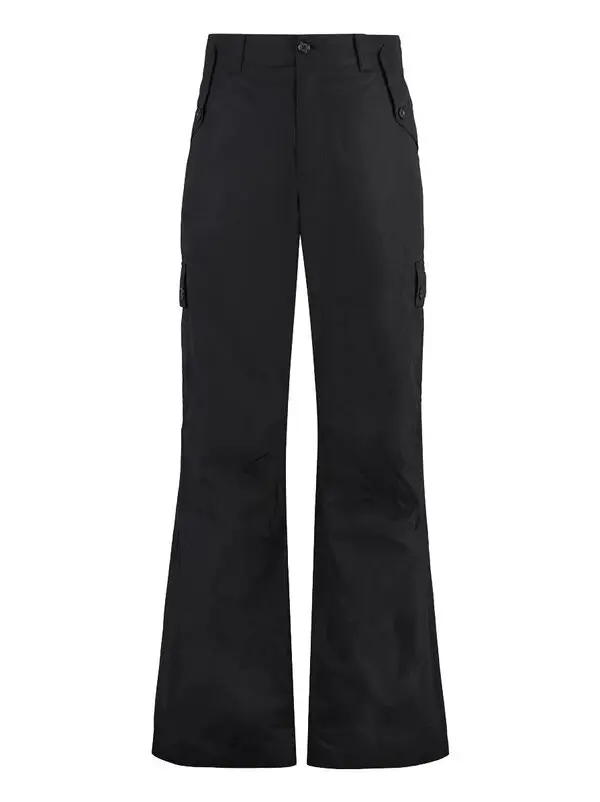 Dolce & Gabbana Cotton Cargo Trousers - Black