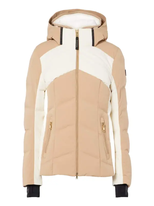 Bogner Delina Colorblocked Ski Jacket - Neutrals