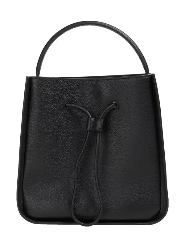 3.1 Phillip Lim Soleil Small Pebbled-leather Bucket Bag - Black