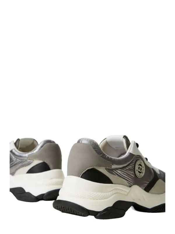TWINSET Logo-patch Sneakers - Grey