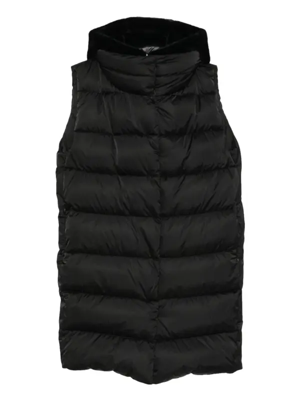 Herno Padded Gilet - Black