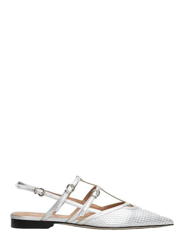 LELLA BALDI Ballet Flats - Silver