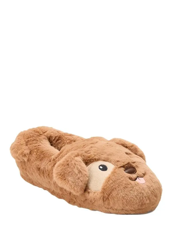 DEARFOAMS Animal Closed Back Slipper - Desert
