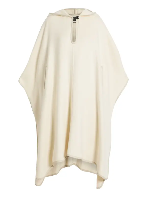 Isabel Marant Eowyn Wool-blend Felt Hooded Poncho - Ecru