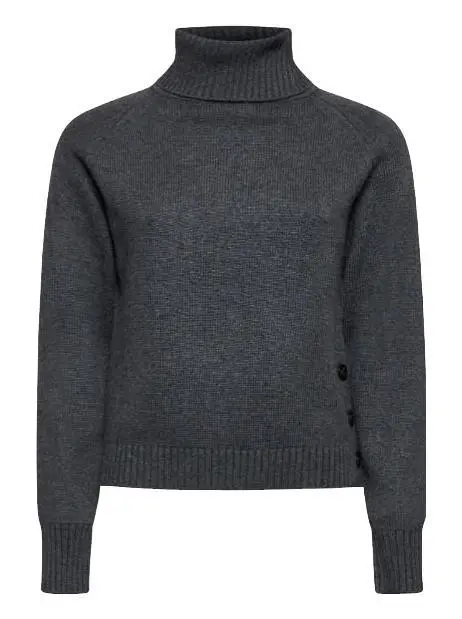 SILVIAN HEACH Knit Turtleneck - Gray