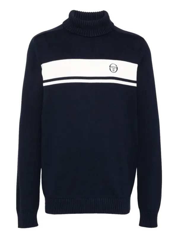 SERGIO TACCHINI Striped Jumper - Blue