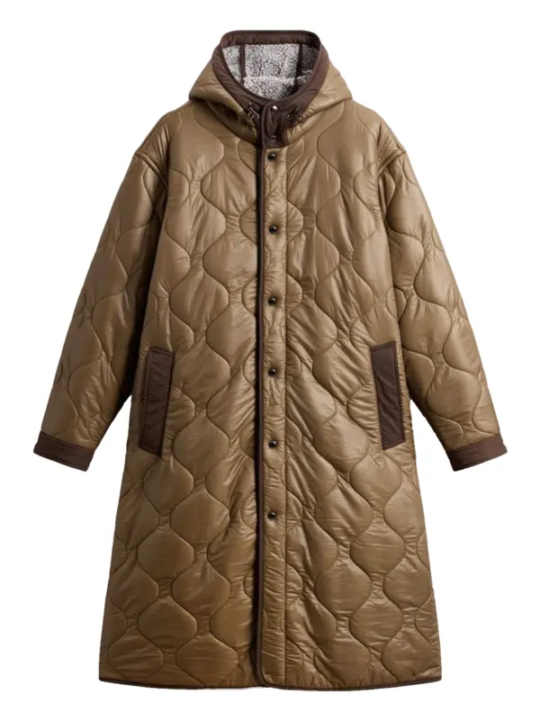 Woolrich Quilted Coat - Neutrals