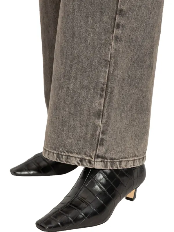 Michael Kors 45mm Cosmo Crocodile-embossed Boots - Black