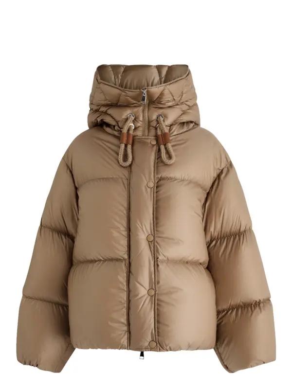 Moncler Borey Quilted Jacket - Cream