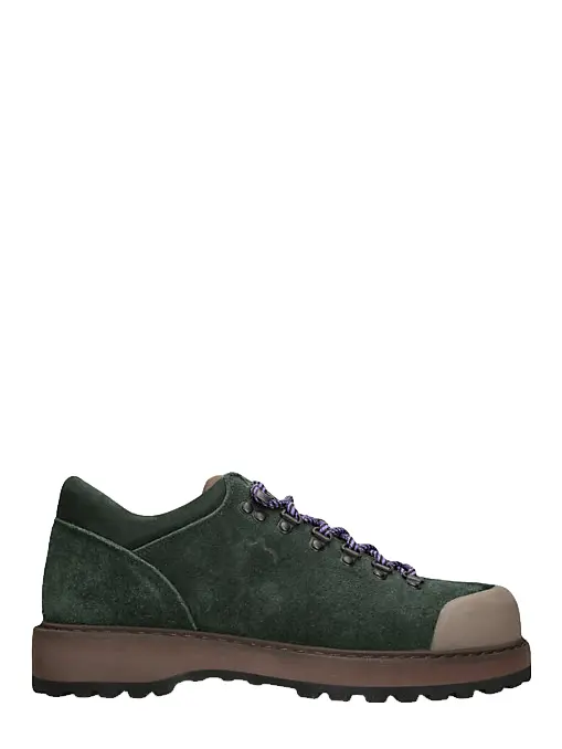 Diemme Cornaro Low-top Suede Boots - Dark Green