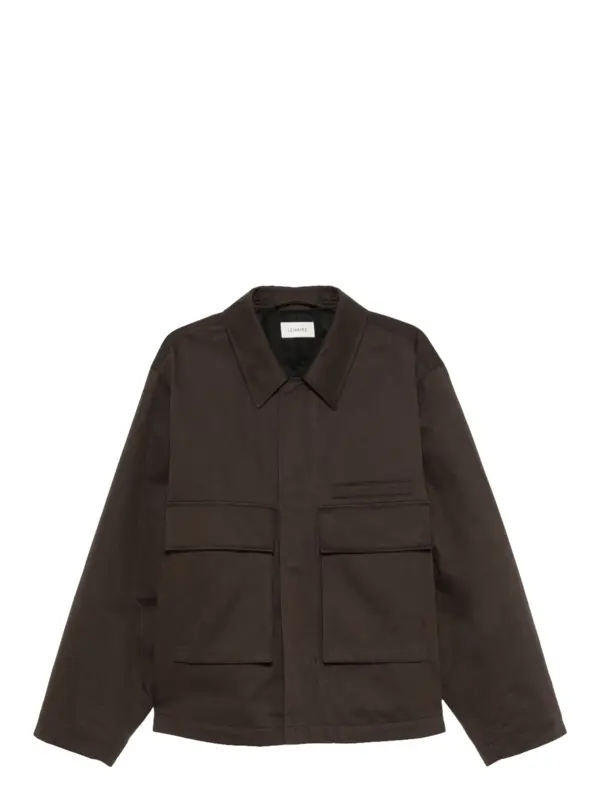 LEMAIRE 3d-pockets Jacket - Brown