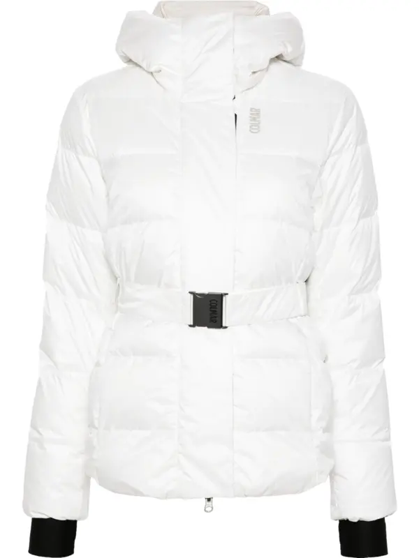 COLMAR Glossy Padded Ski Coat - White