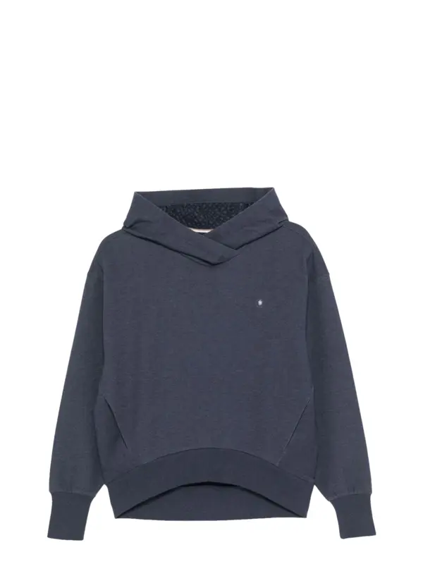 Hugo Boss Mélange Hoodie - Blue