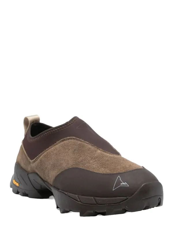 ROA Slip-on Sneakers - Brown
