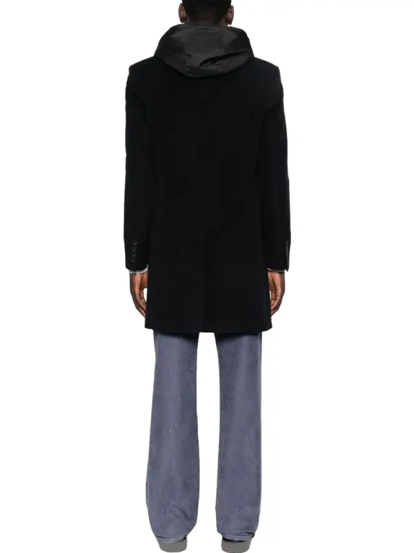 Karl Lagerfeld Layered Coat - Blue
