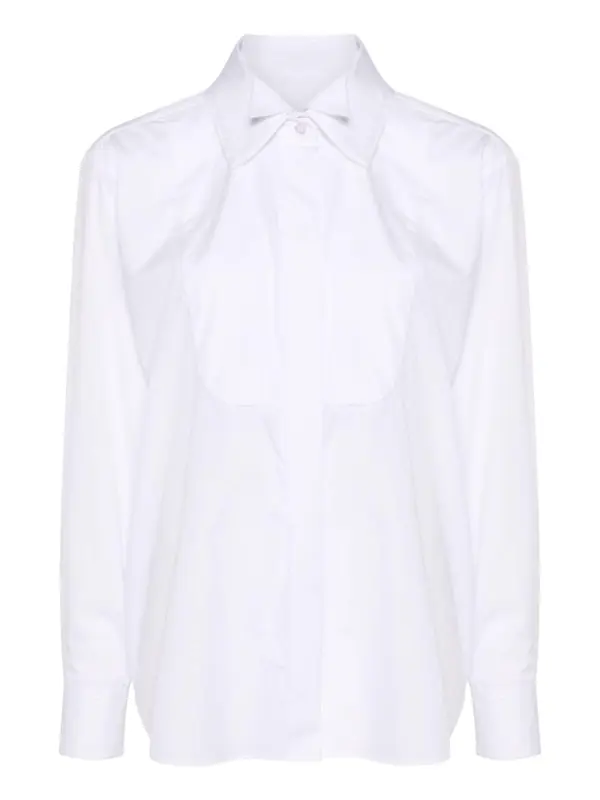Viktor & Rolf Layered Poplin Shirt - White