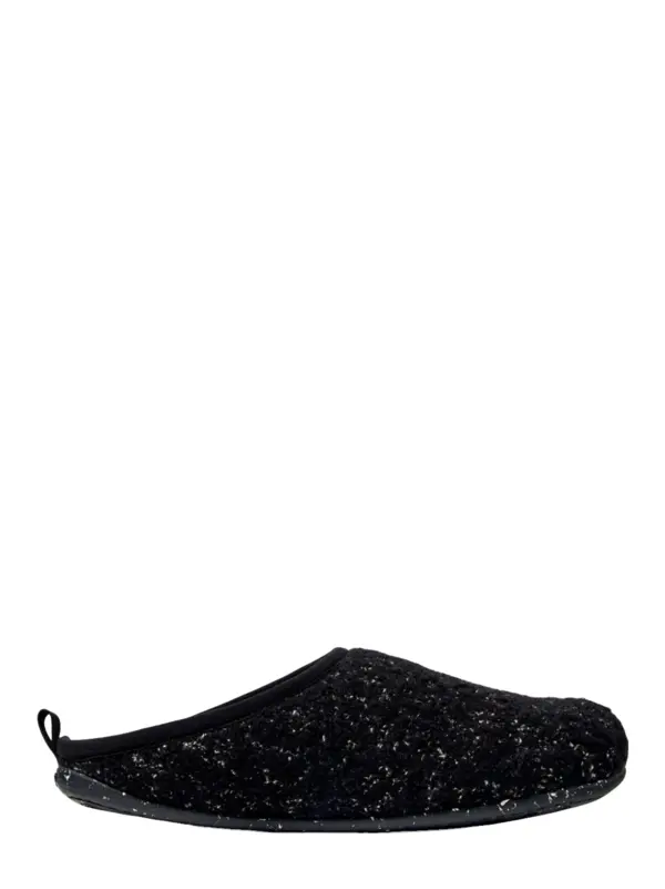 Camper Wabi Flat Slippers - Black