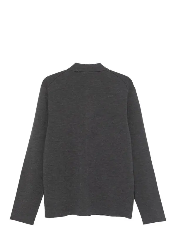 ZANONE Virgin Wool Cardigan - Grey