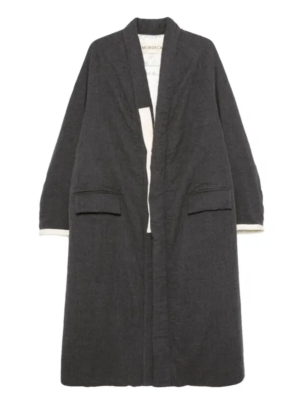 MORDECAI Padded Fleece Coat - Grey