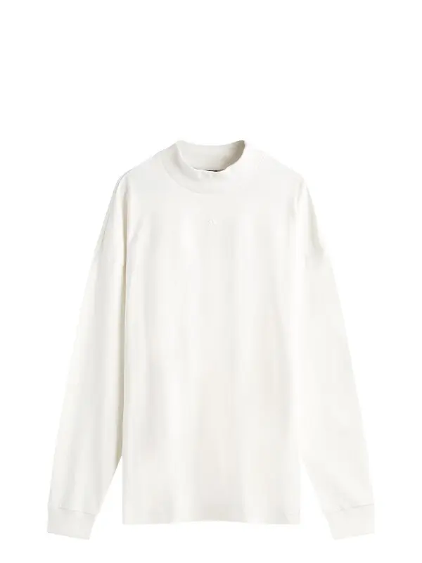 Adidas Basketball Long-sleeve T-shirt - Cloud White/black/red