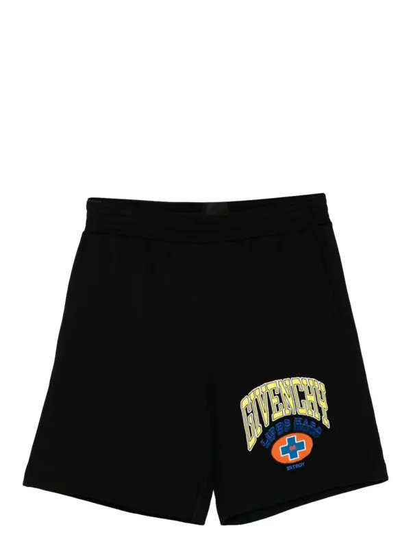 Givenchy Logo-embroidered Shorts - Black